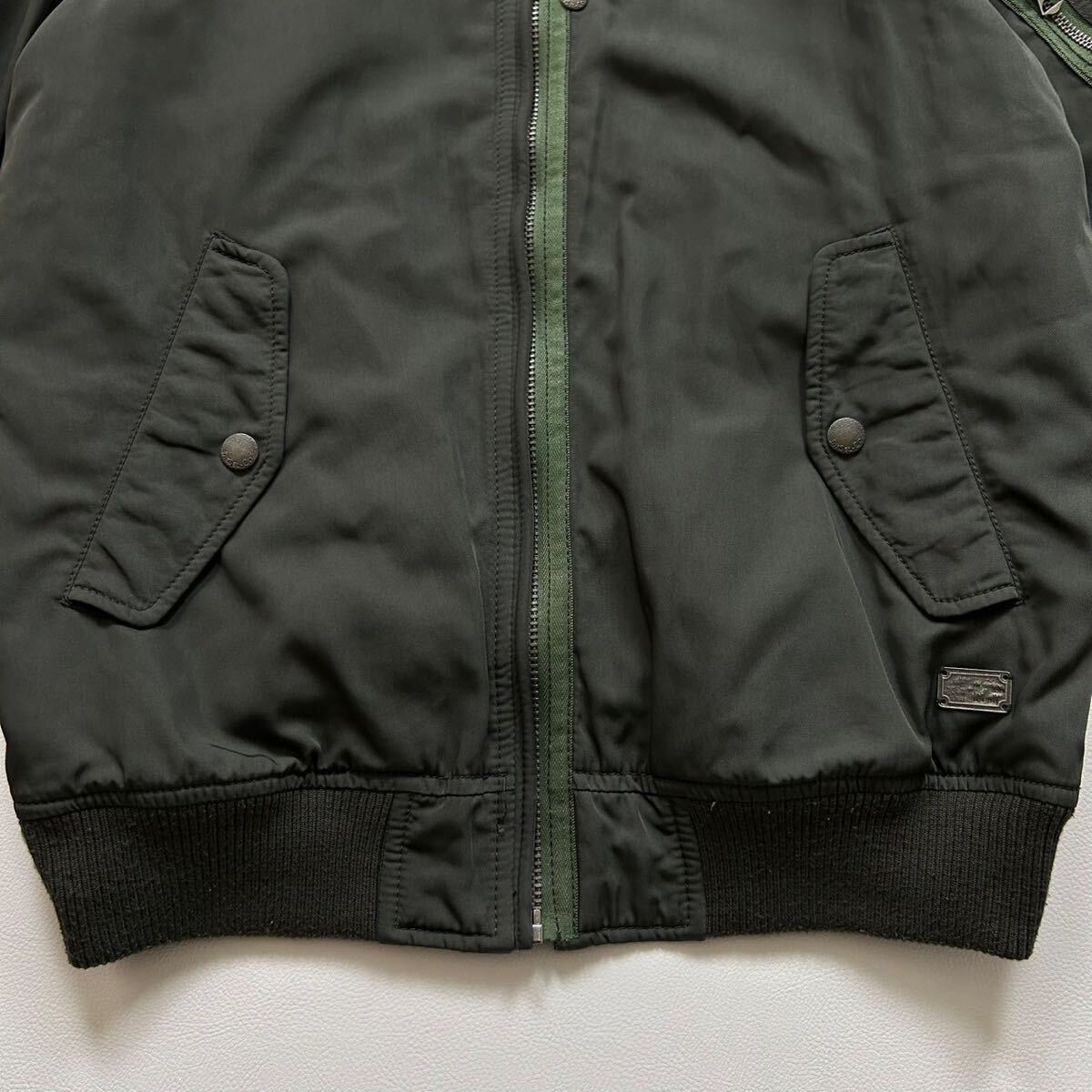 Yahoo!オークション - 極美品/Lサイズ DIESEL MA-1 フライトジャケット...