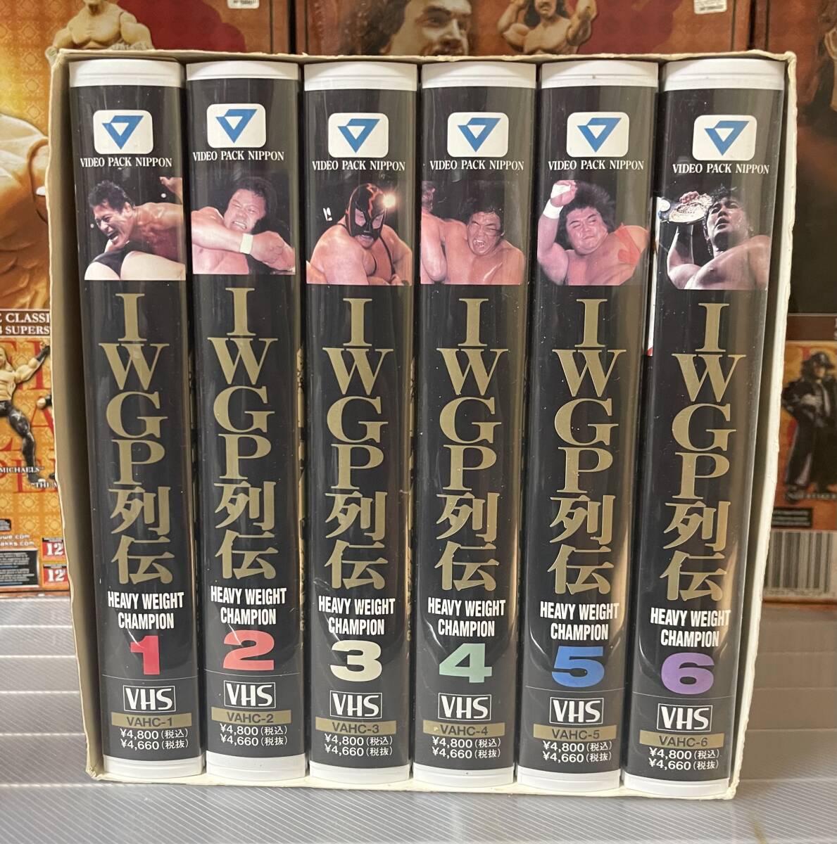 Yahoo!オークション - IWGP列伝 ビデオ6巻セット