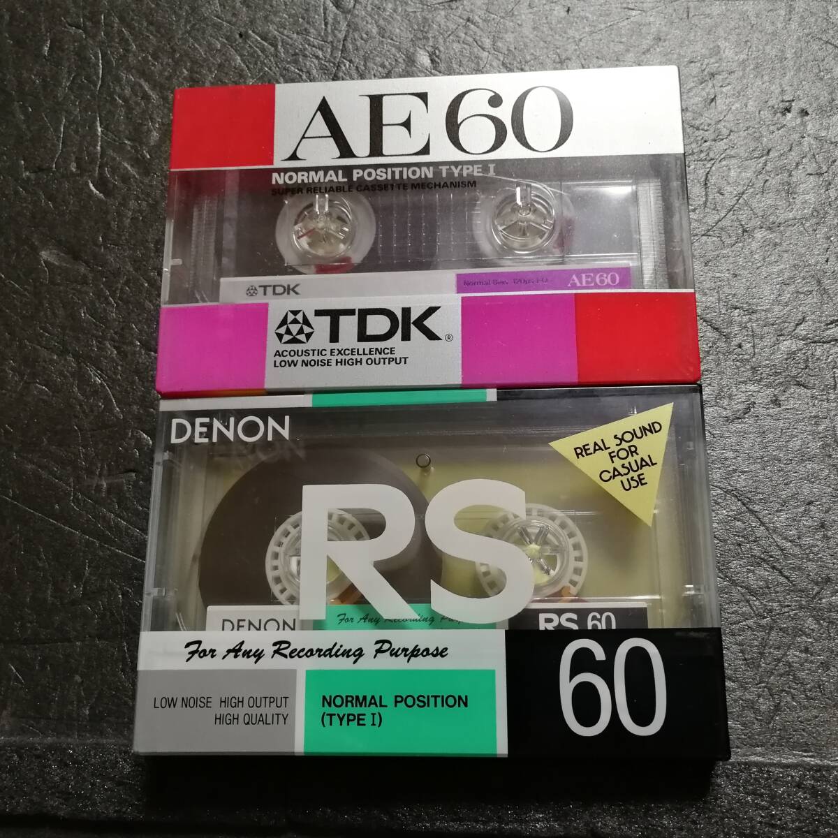 Yahoo!オークション - 未開封 カセットテープ TDK AE DENON RS 60分 2...