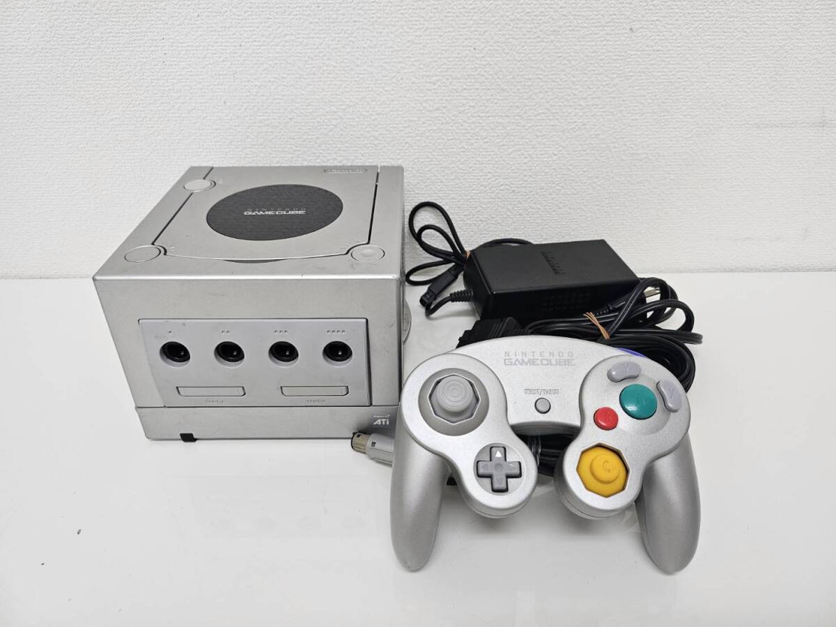 リージョン切替スイッチ付 任天堂 ゲームキューブ 本体 シルバー セット Nintendo GameCube NGC ①(本体)｜売買されたオークション情報、yahooの商品情報をアーカイブ ...