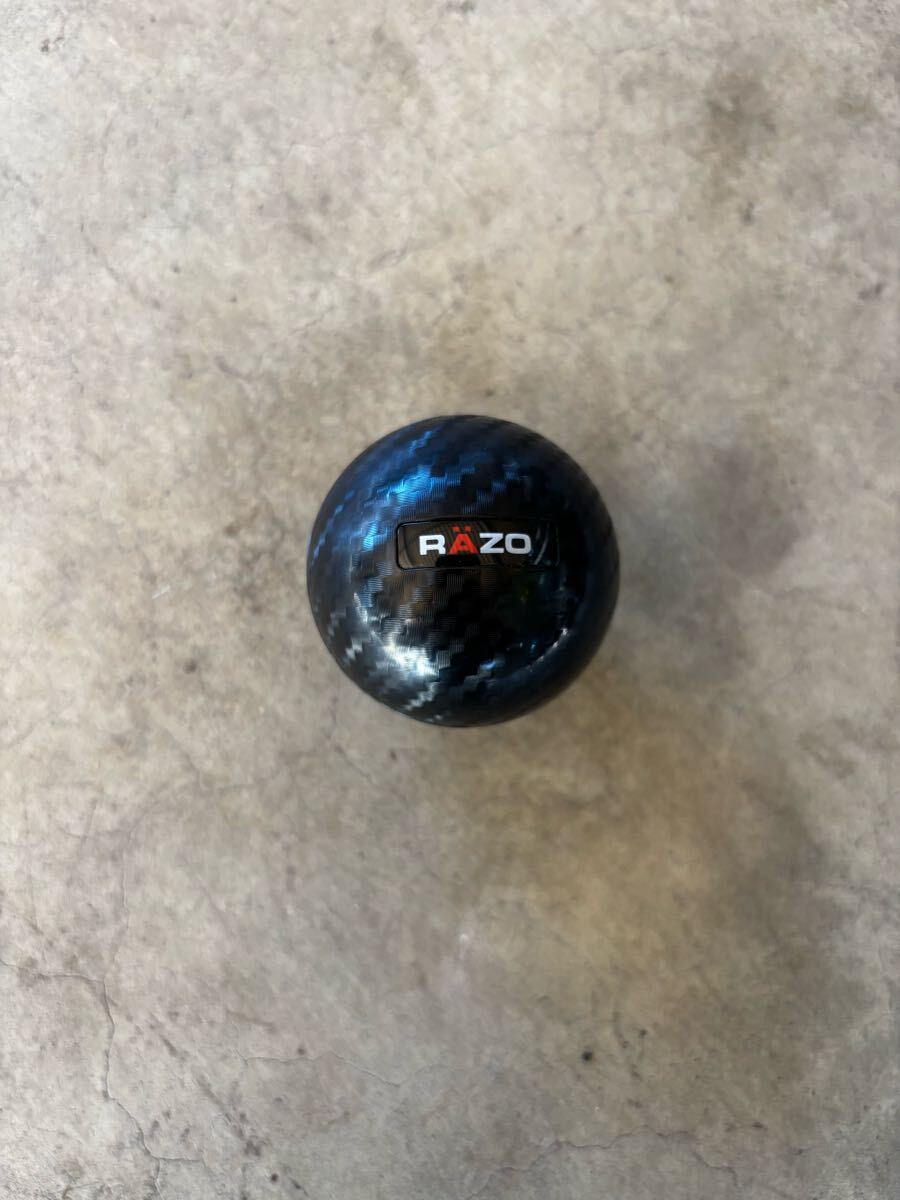 Yahoo!オークション - RAZO カーボン調 シフトノブ