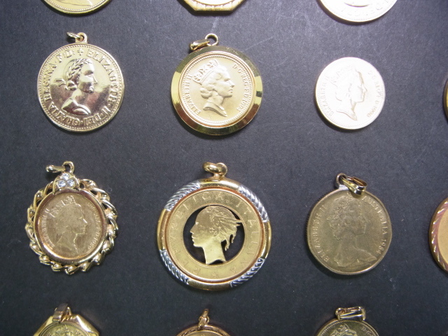 Yahoo!オークション - CB367) ペンダントトップ まとめ 30点 226g ペン...