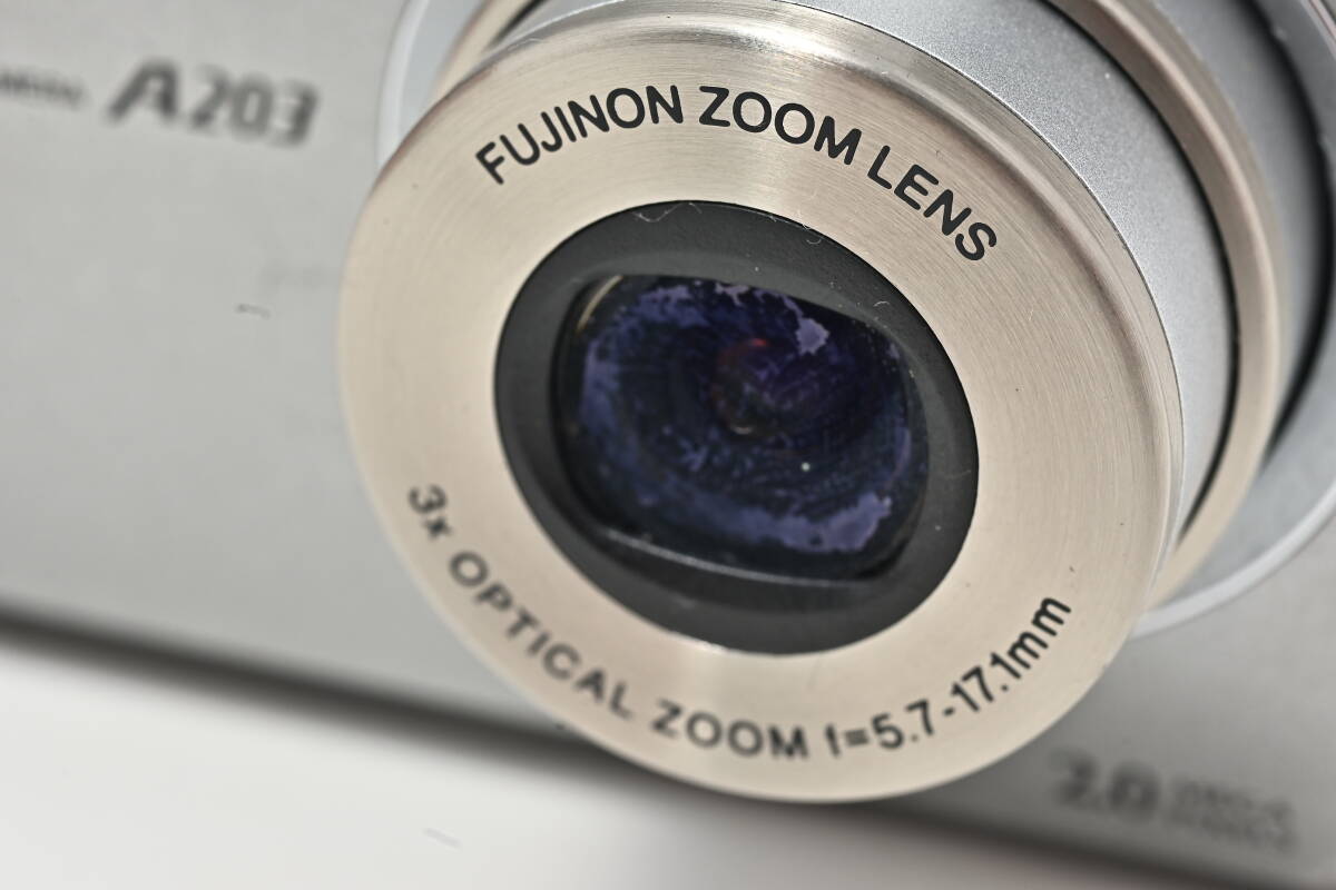 Yahoo!オークション - 1F-043 FUJIFILM 富士フイルム FinePix A203 コ...