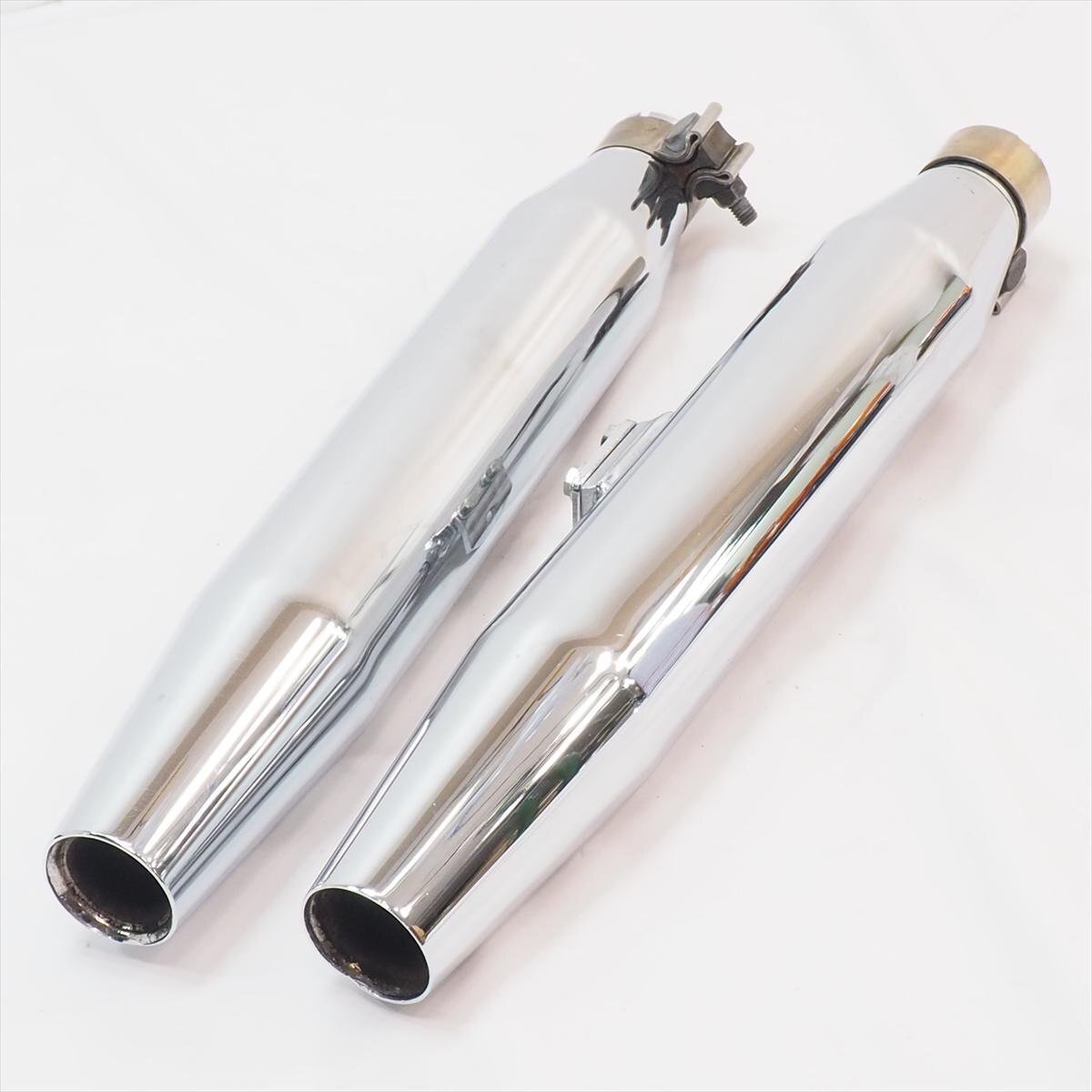 Yahoo!オークション - ハーレー EVO FXソフテイル 純正 サイレンサー F...