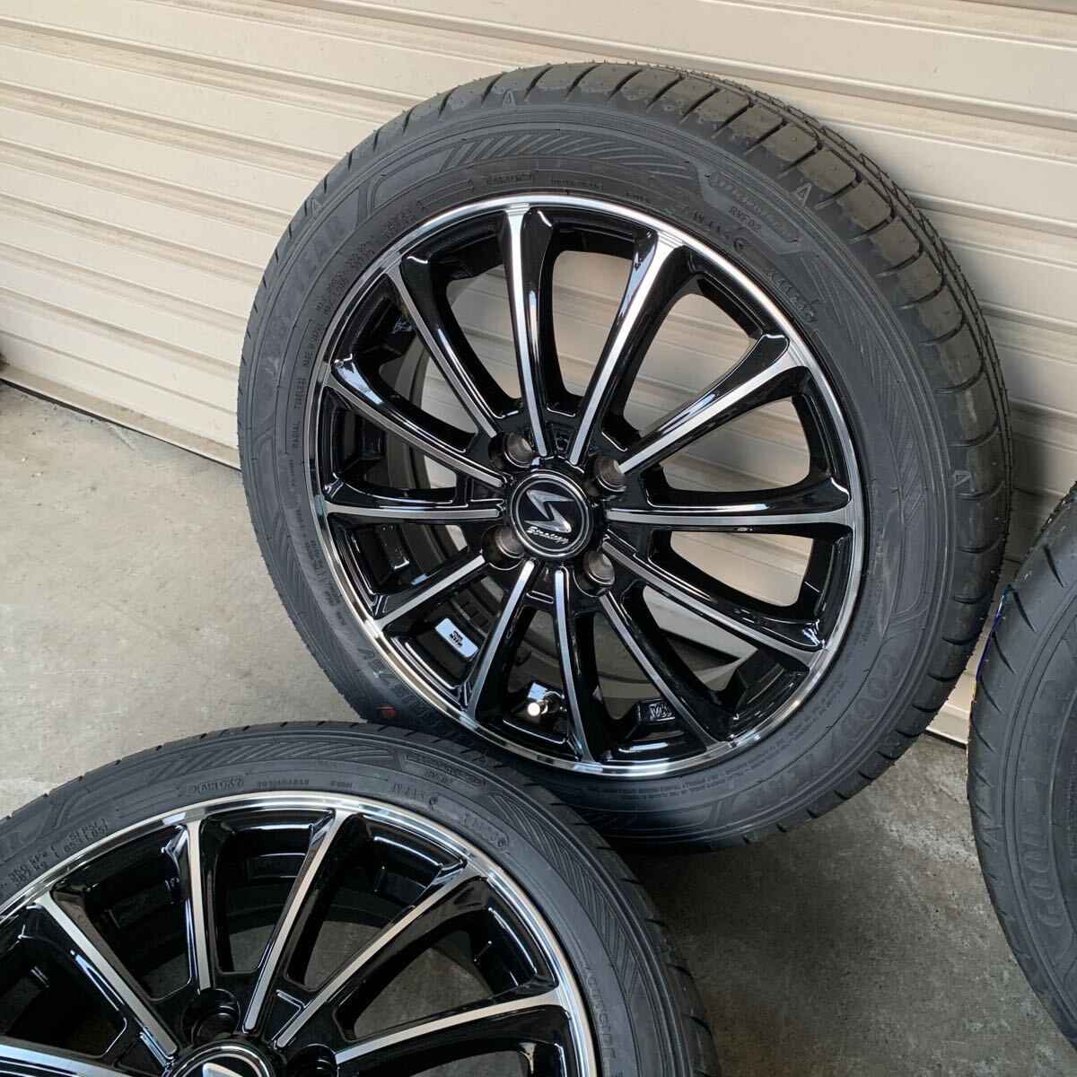 Yahoo!オークション - ストラテジーK102 165/55R15 グッドイヤーRVF02 ...