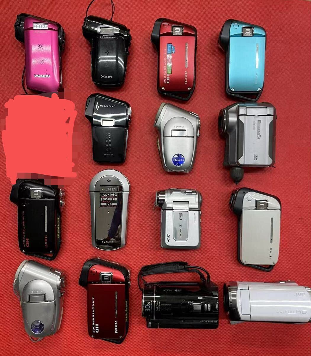 Yahoo!オークション - （B59）15個 ビデオ ハンディカムデジタルカメラ...