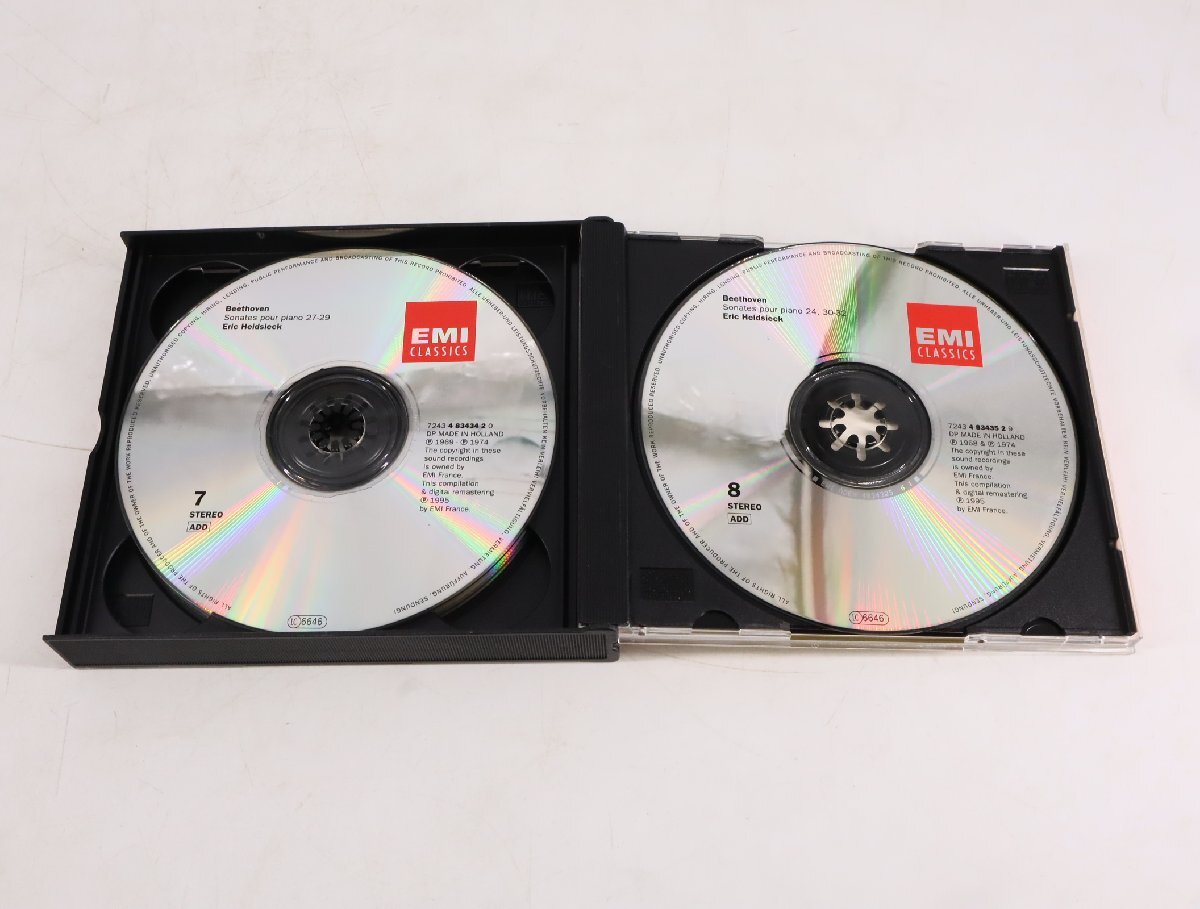 Yahoo!オークション - 8CD BOX Beethoven Eric Heidsieck / Les 32 Son...