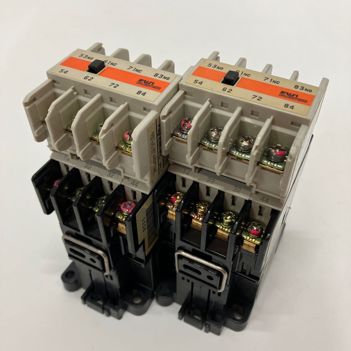 Yahoo!オークション - Fuji 富士電機 SH-4 標準形補助継電器 電磁接触...