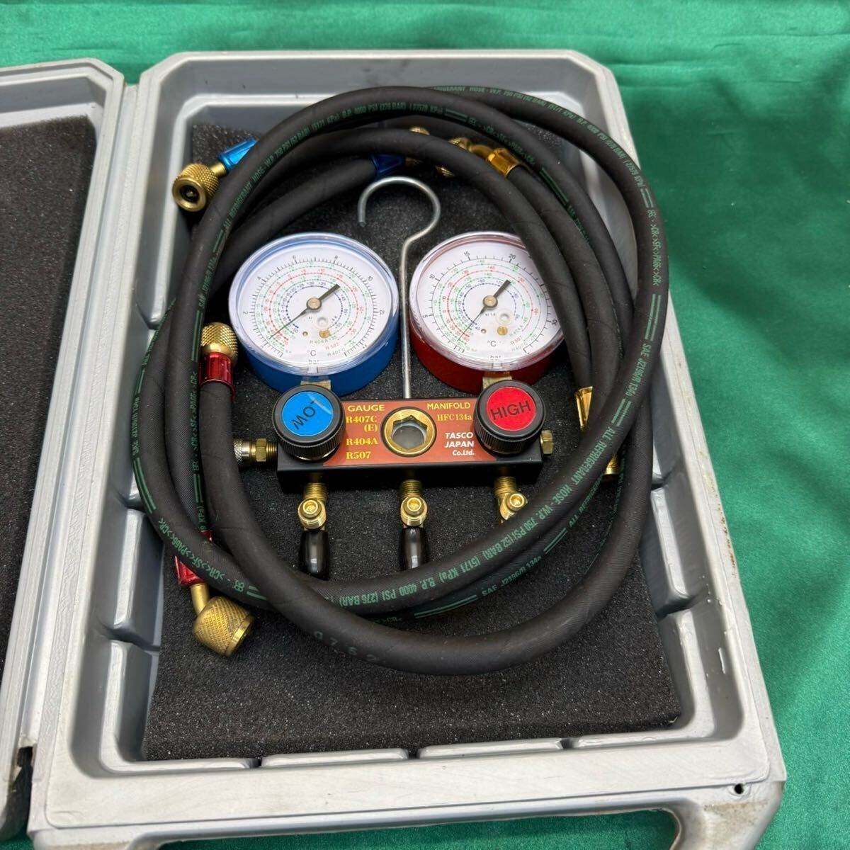 Yahoo!オークション - TASCO ゲージマニホールド R407C R404A R507 タ...