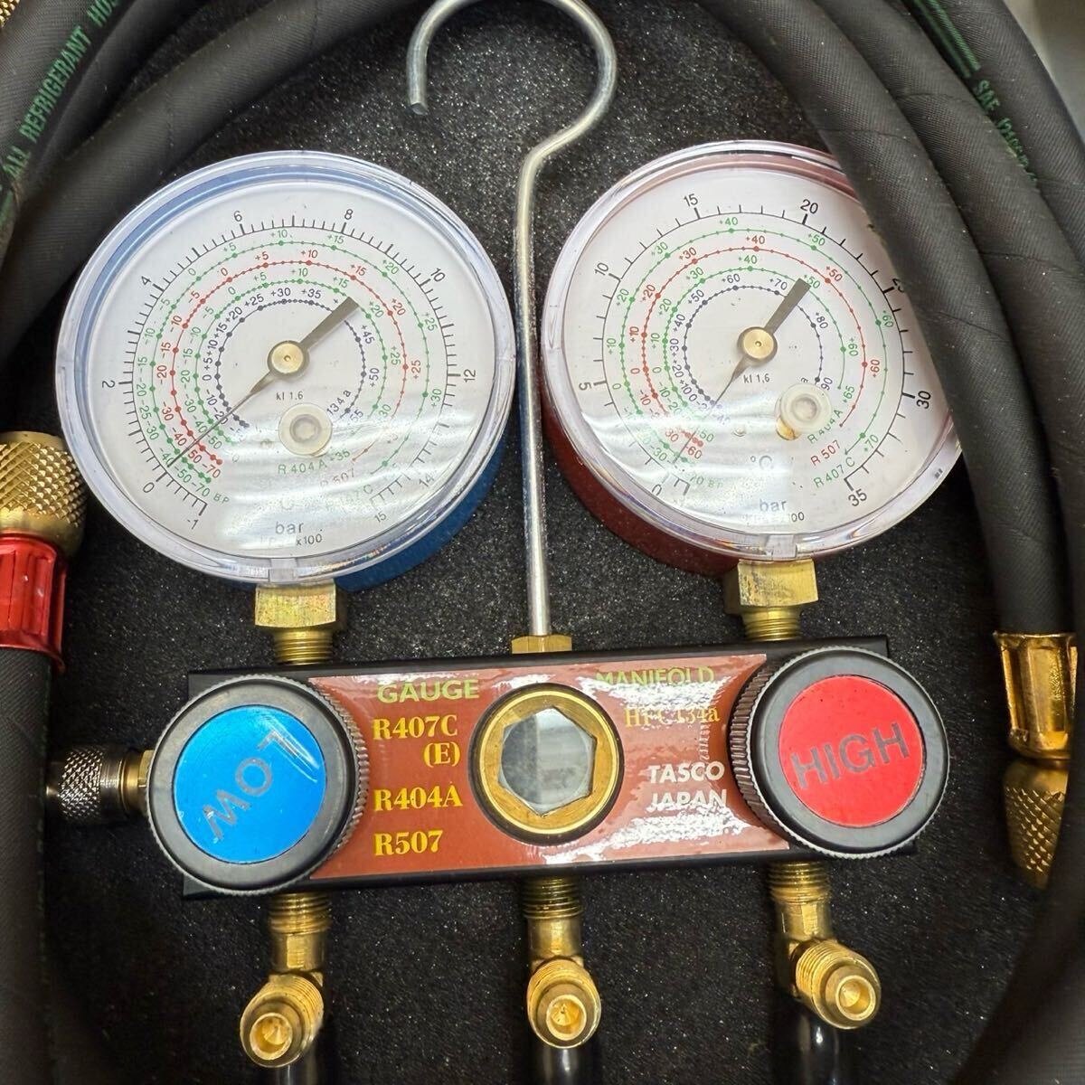 Yahoo!オークション - TASCO ゲージマニホールド R407C R404A R507 タ...