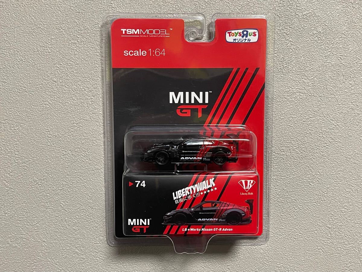 TSM MINI GT LB works Nissan GT-R ADVAN #74 トイザらス限定(乗用車)｜売買されたオークション情報、yahooの商品情報をアーカイブ公開 ...