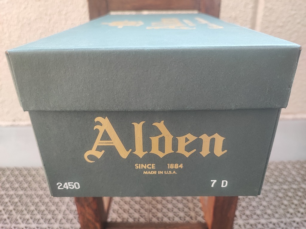 Yahoo!オークション - 新品 ALDEN 2450 NST Uチップ コードバン 7D バ...