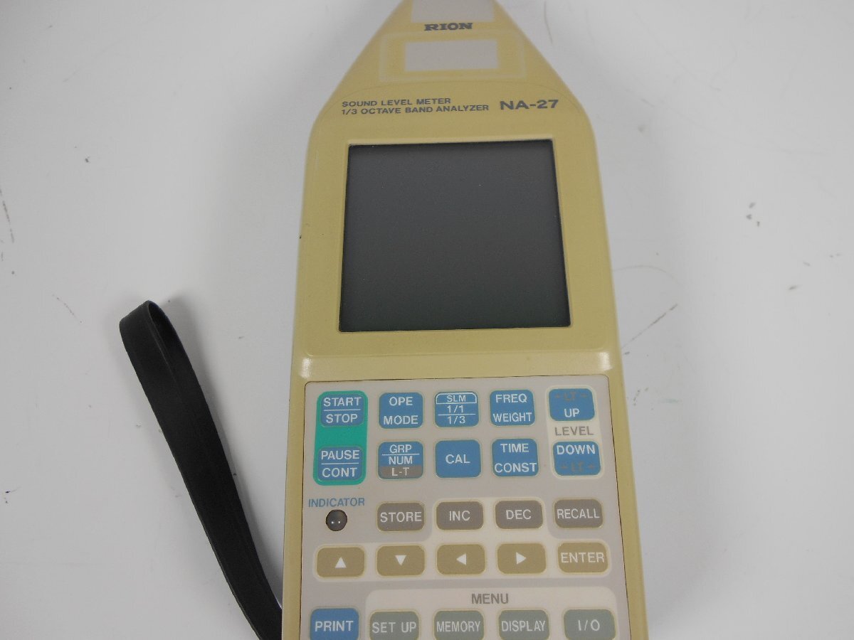 Yahoo!オークション - 精密騒音計 サウンドレベルメータ NA27 リオン R...