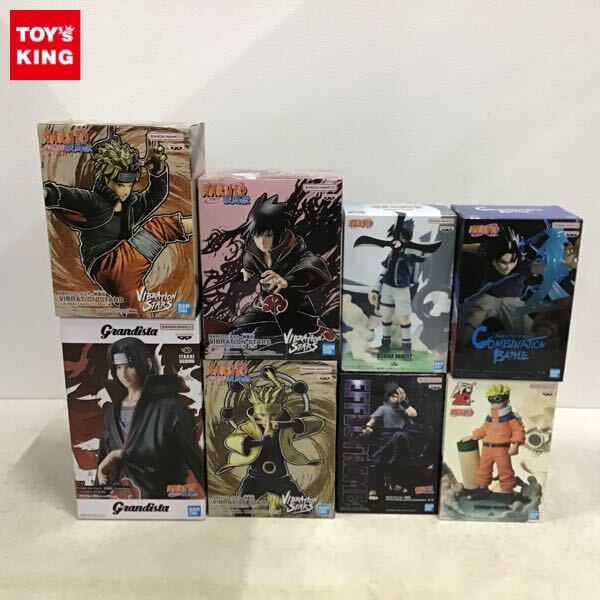 日本代購代標第一品牌【樂淘letao】－1円〜 未開封含 VIBRATION STARS NARUTO-ナルト- うずまきナルト IV Grandista うちはイタチ 他