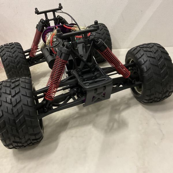 Yahoo!オークション - 1円〜 ジャンク HPI RACING 電動RC E SAVAGE wit...