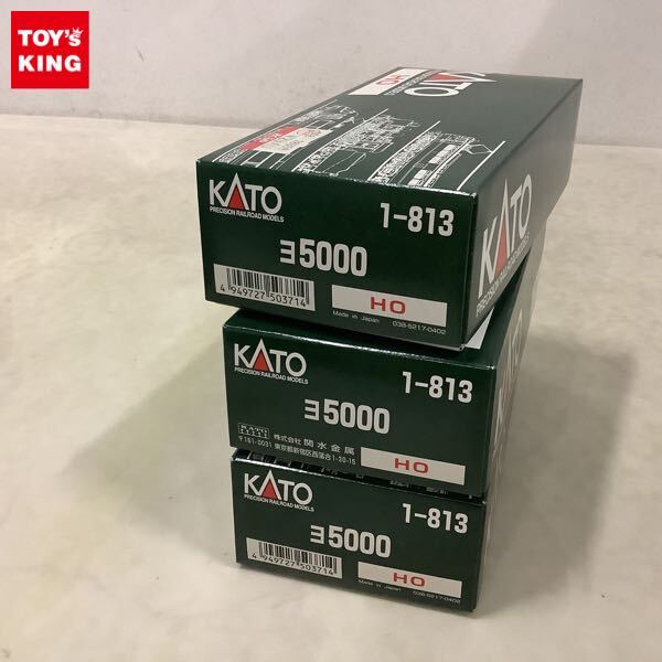 Yahoo!オークション - 1円〜 KATO HOゲージ 1-813 ヨ5000