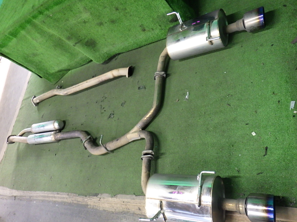 Yahoo!オークション - レガシィ ワゴン[BR9 B型]HKS社外 マフラー エキ...