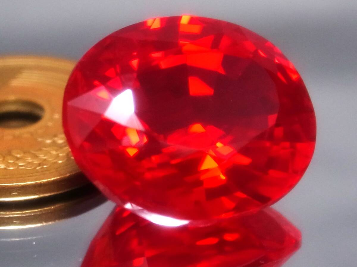 Yahoo!オークション - 30.69ct 新品・特大サイズ・ピジョンブラッドカ...
