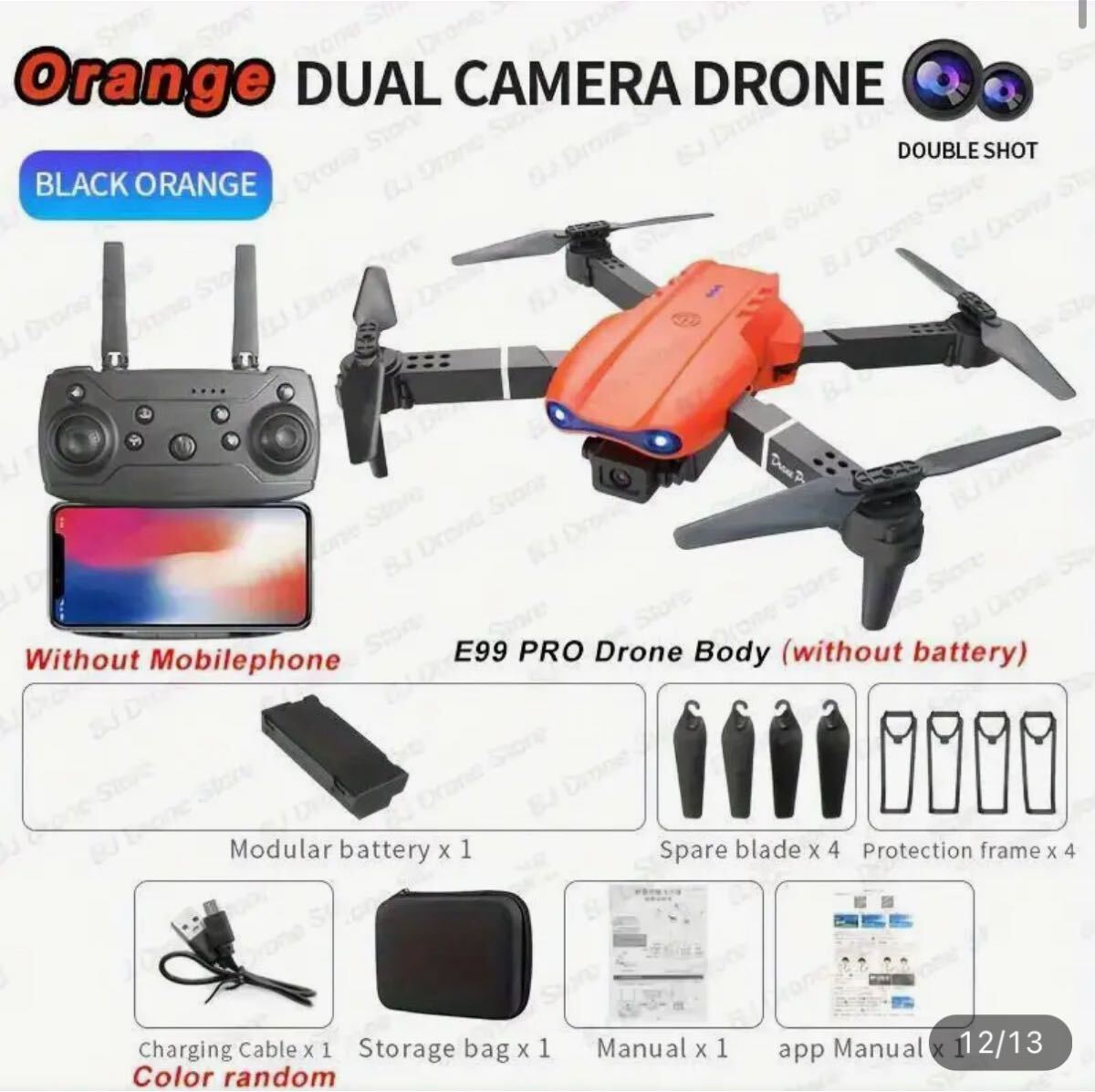 Yahoo!オークション - ドローン E99 高性能4K 新品