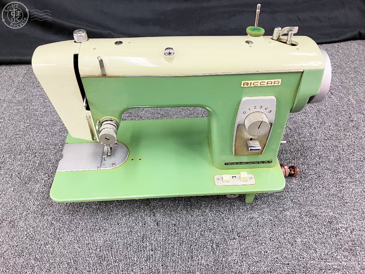 Yahoo!オークション - BC0603925 RICCAR リッカー ミシン MODEL RW-6L ...