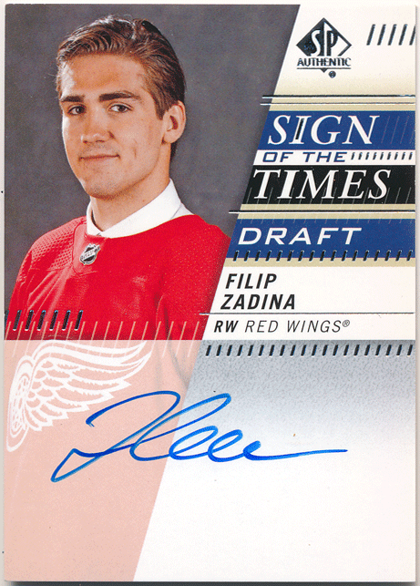 Yahoo!オークション - Filip Zadina NHL 2019-20 Upper Deck UD SP Aut...
