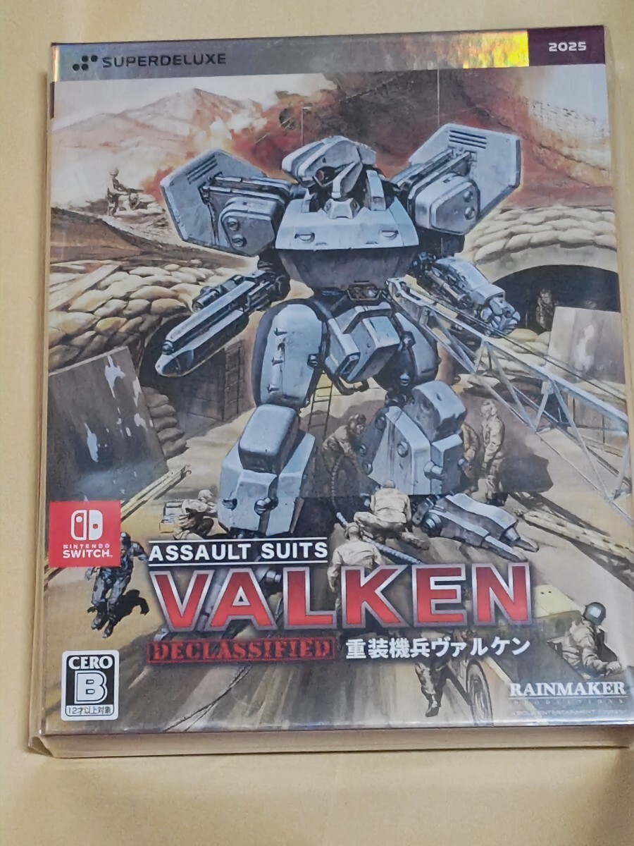 1円 Nintendo Switch 重装機兵ヴァルケン DECLASSIFIED SUPERDELUXE RAINMAKER うるし原智志(ニンテンドースイッチソフト)｜売買された ...