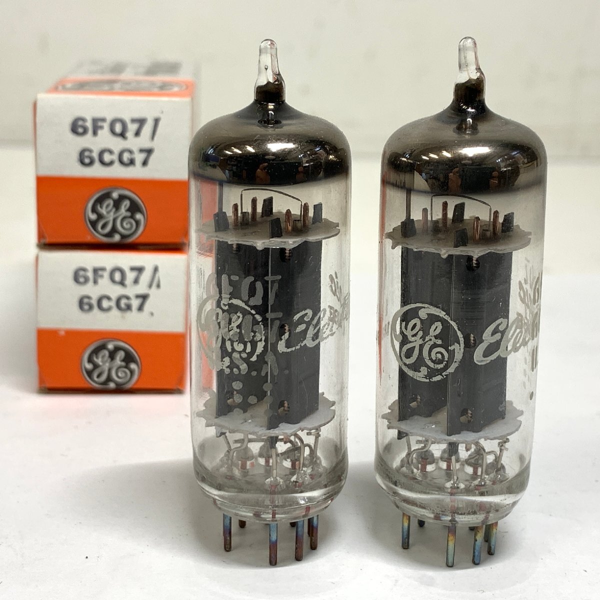 真空管 55 GE 6FQ7/6CG7 2本まとめて＜未チェック＞箱付き U.S.A. General Electronic(真空管)｜売買されたオークション情報、yahooの商品情報を ...