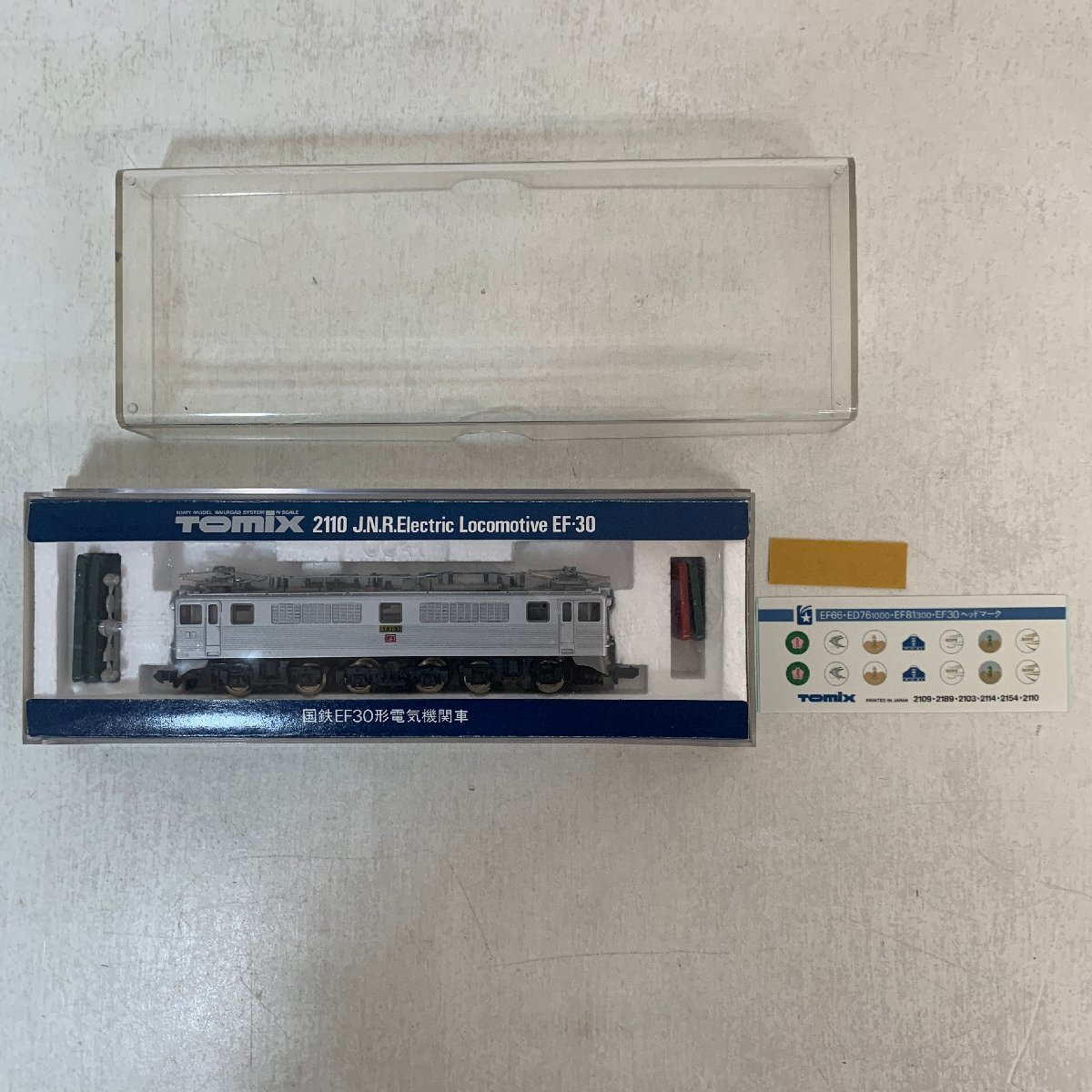 Yahoo!オークション - Nゲージ TOMIX 国鉄EF30形電気機関車 2110 J.N.R...