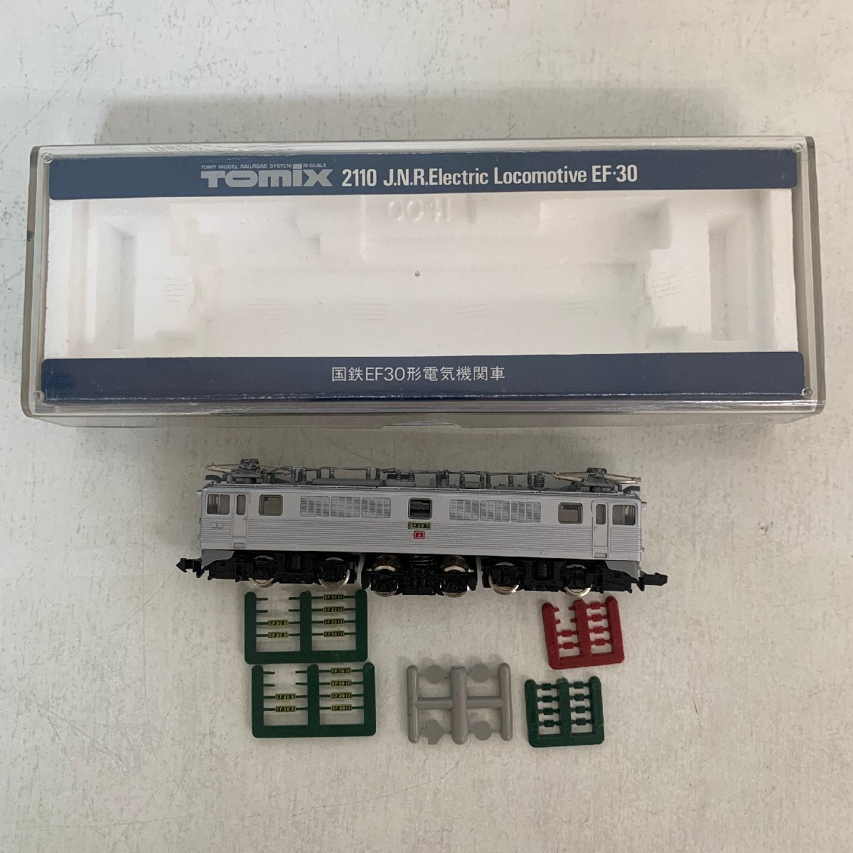 Yahoo!オークション - Nゲージ TOMIX 国鉄EF30形電気機関車 2110 J.N.R...