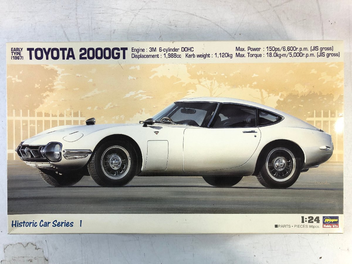 Yahoo!オークション - 【未組立プラモデル】HASEGAWA トヨタ 2000GT EA...