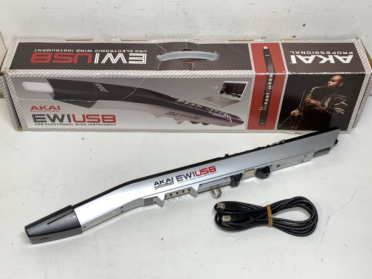Yahoo!オークション - AKAI EWI USB＜通電確認＞アカイ ウインドUSBコ...