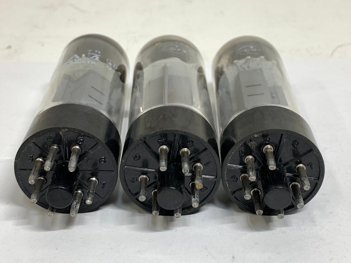 Yahoo!オークション - 真空管(73) ナショナル 6CA7 3本まとめて＜未チ...