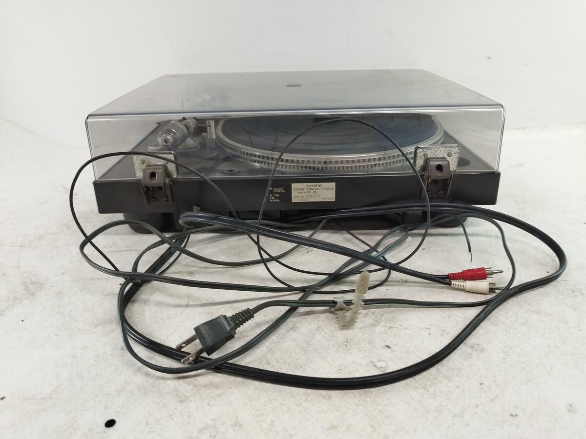 Yahoo!オークション - a3-120 SONY ソニー PS-X6 ターンテーブル レコ...