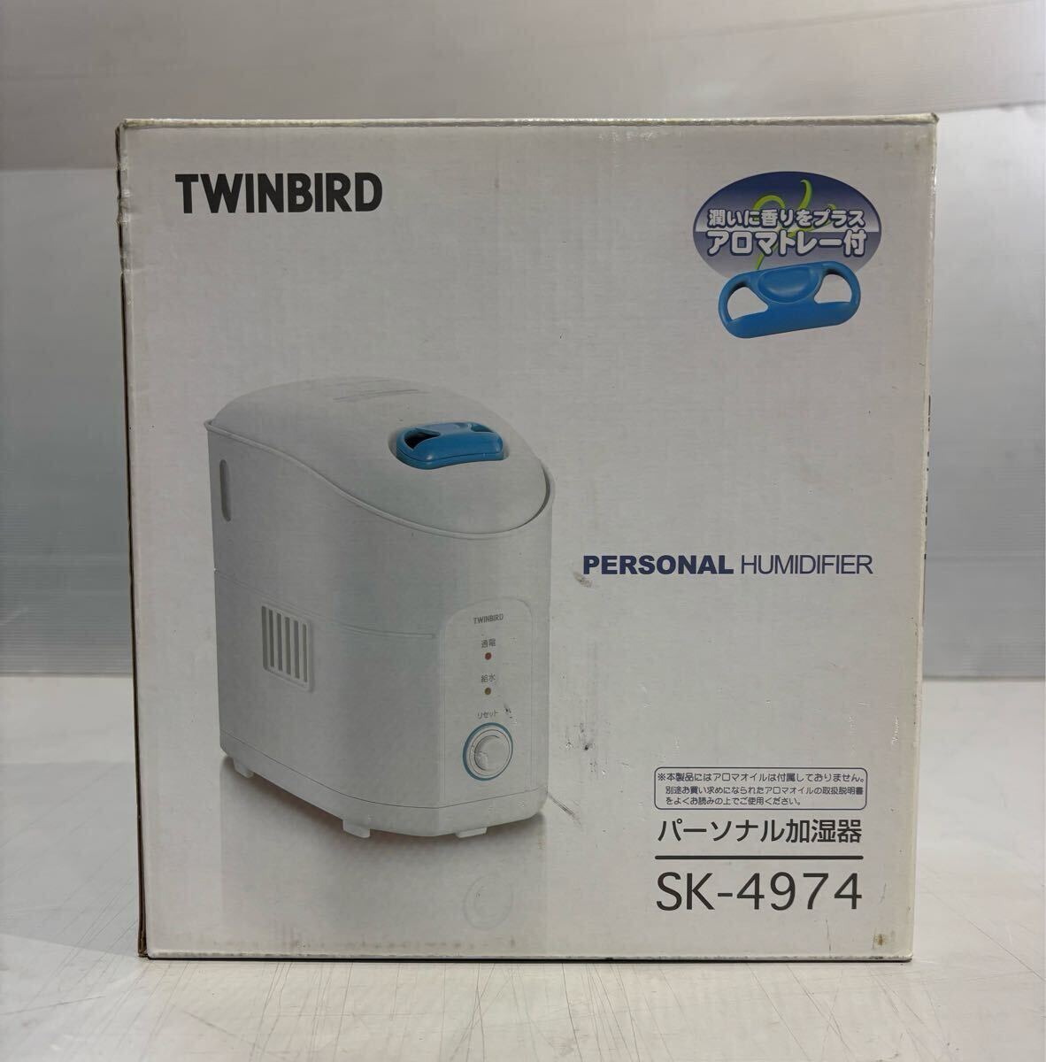 Yahoo!オークション - TWINBIRD ツインバード パーソナル加湿器 SK-497...