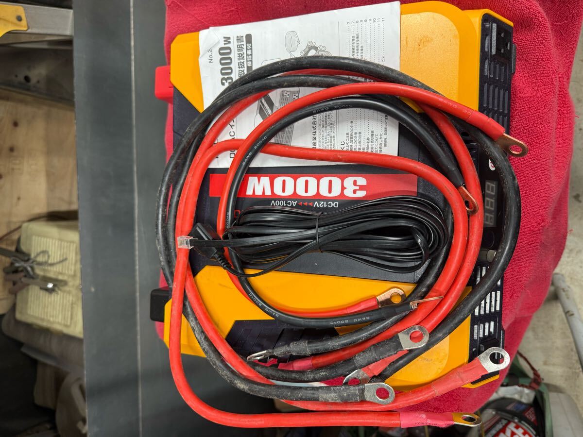 Yahoo!オークション - 大橋産業 BAL インバーター 3000w DCAC 12V 型番...