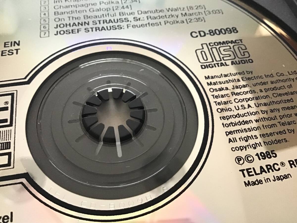 Yahoo!オークション - 4 TELARC テラーク Ein Straussfest CD-80098 Ja...