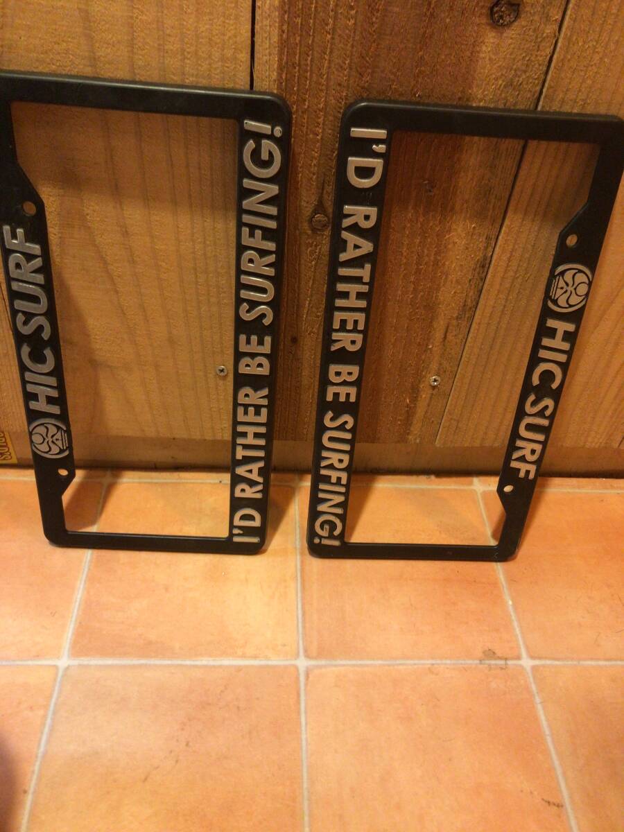 Yahoo!オークション - ナンバーフレーム HIC ハワイ SURF USDM