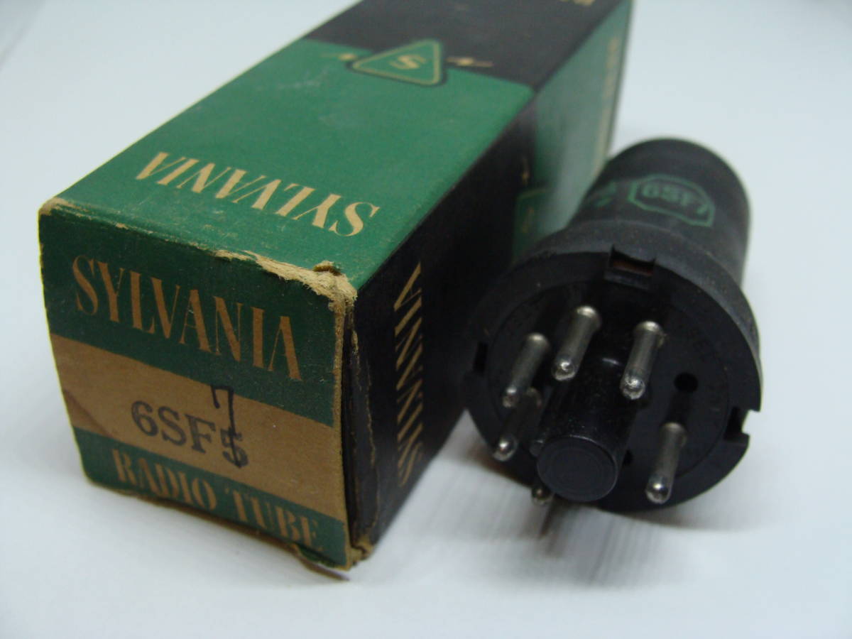 Yahoo!オークション - 真空管 6SF7 SYLVANIA 箱入り 3ヶ月保証 #010