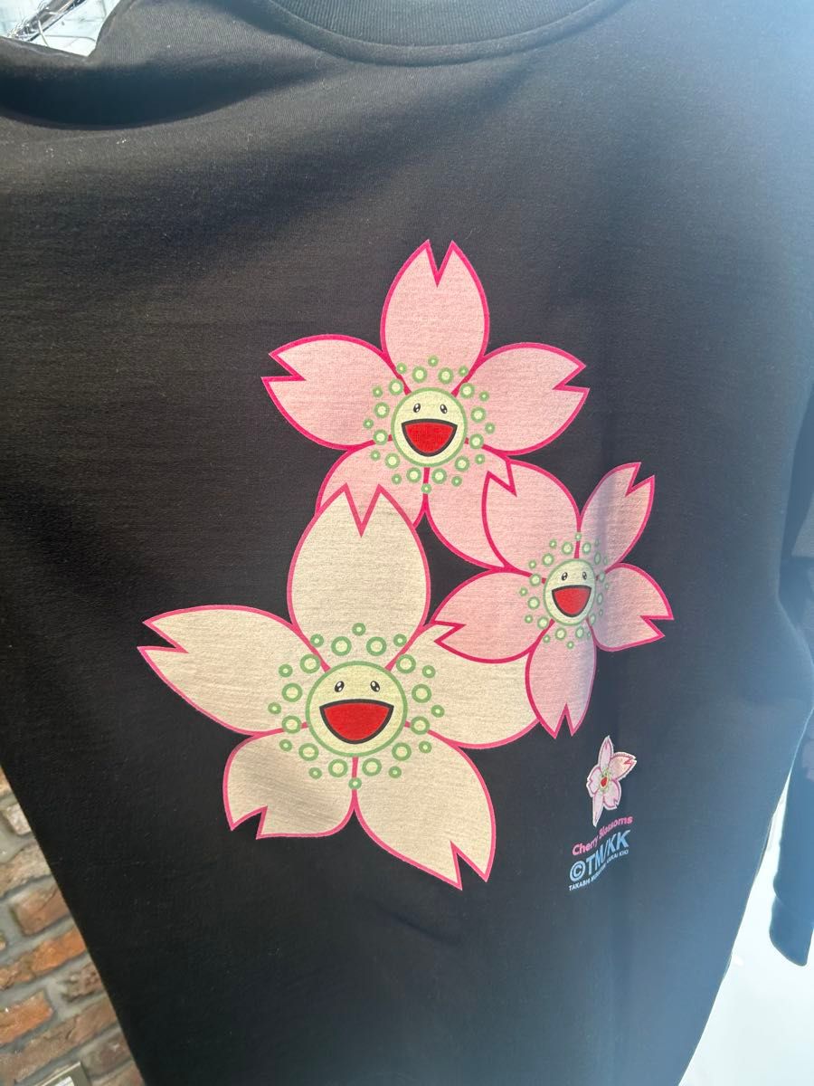 新作 カイカイキキ 村上隆 さくら 刺繍 半袖Tシャツ XL 新品未 新作 カイカイキキ 村上隆 さくら 刺繍 半袖Tシャツ XL 新品未