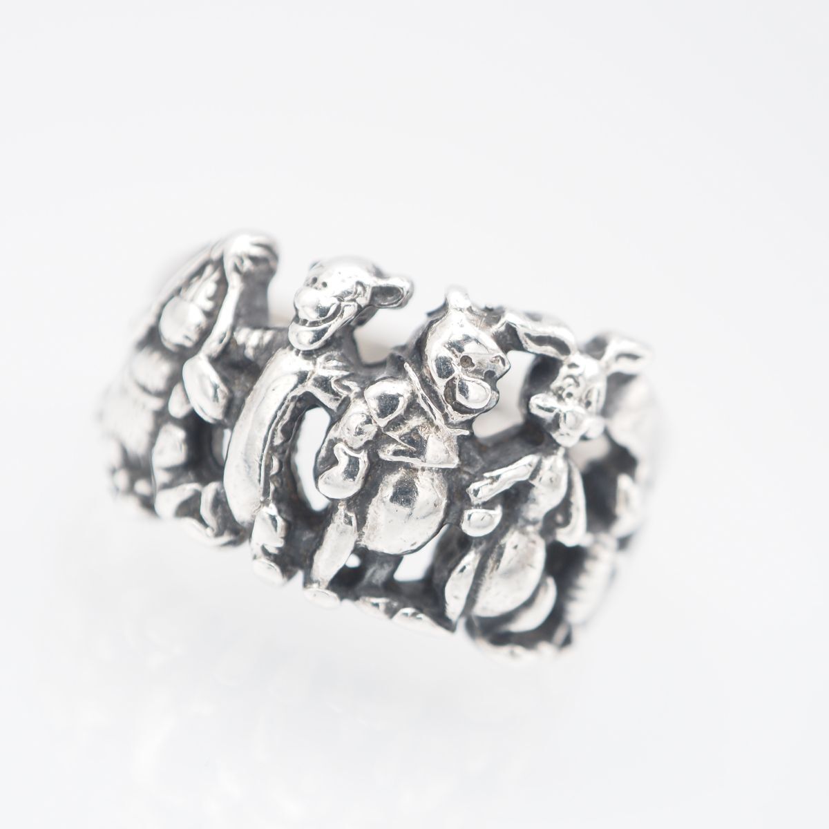 Yahoo!オークション - H509 ヴィンテージ 925刻印 リング デザイン シ...