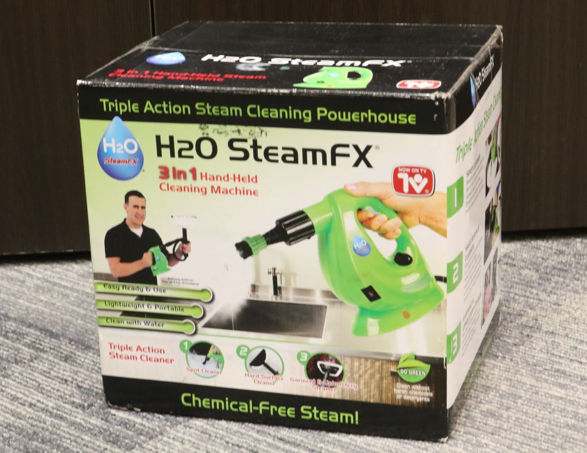 Yahoo!オークション - 未開封 H2O Steam FX ハンディ高圧スチーマー グ...