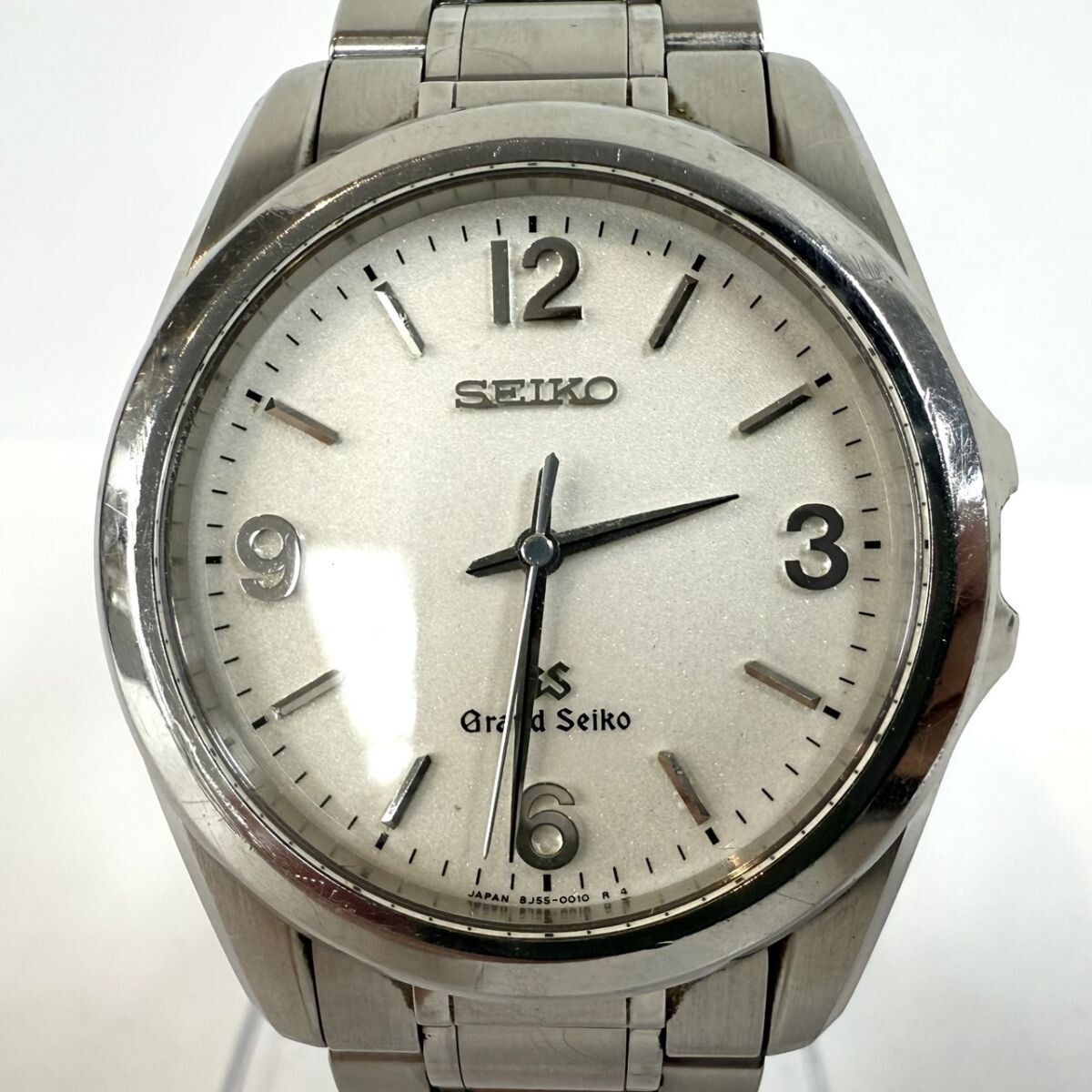 B903-K18-6062 電池交換済み/稼働 SEIKO セイコー GS グランドセイコー 8J55-0010 メンズ 腕時計 クォーツ(グランドセイコー)｜売買されたオークション情報 ...
