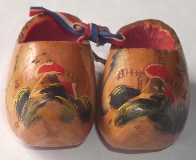 日本代購代標第一品牌【樂淘letao】－ビンテージ 古い オランダ 木靴 ミニチュア 海外 お土産 ヨーロッパ 風車 木彫り 木製 民芸品 レトロ