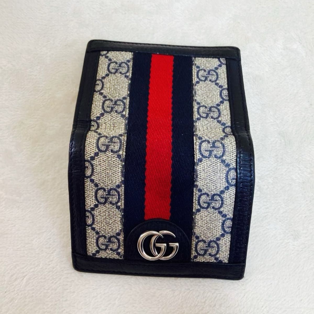 グッチ GUCCI 財布 二つ折り オフィディア GG カードケース グッチ GUCCI 財布 二つ折り オフィディア GG カードケース
