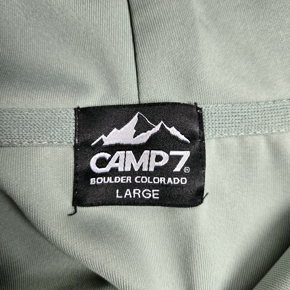 Yahoo!オークション - キャンプセブン CAMP7 バックエンボスプリントパ...