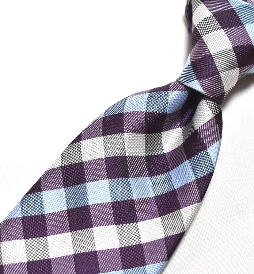 Yahoo!オークション - V320 バーバリー ネクタイ チェック柄 3本以上...