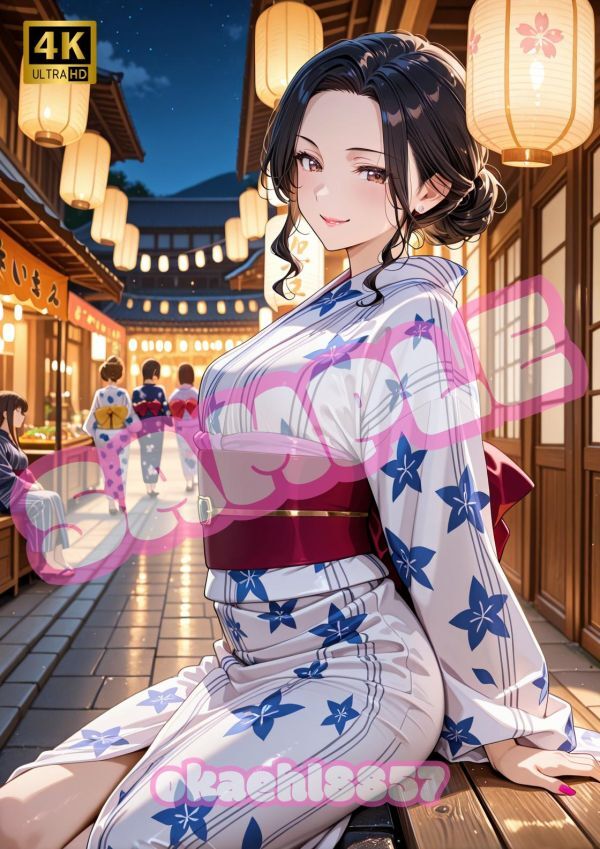 Yahoo!オークション - 【 高画質 オリジナル イラスト A4 ポスター