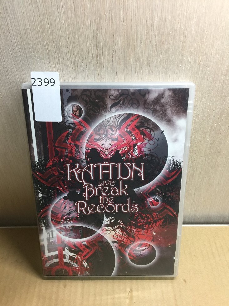 Yahoo!オークション - 2399 DVD KAT-TUN LIVE Break the Records カト...