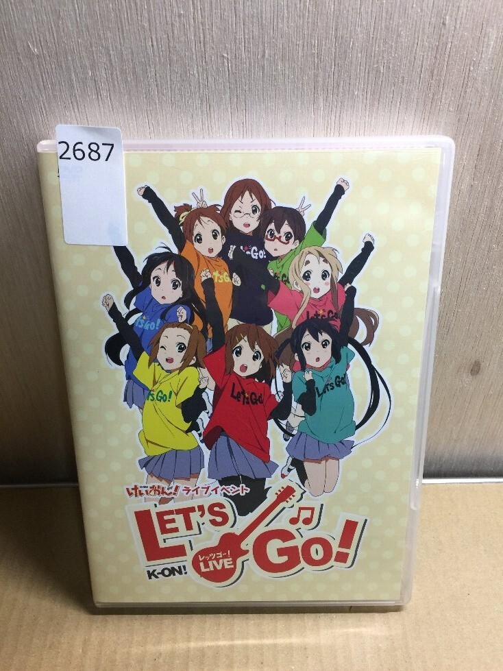 Yahoo!オークション - 2687 DVD けいおん ライブイベント レッツゴー