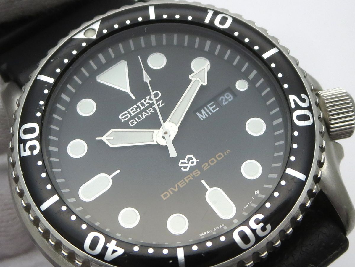 Yahoo!オークション - 1000円スタート 腕時計 SEIKO セイコー 5H26-7A1...